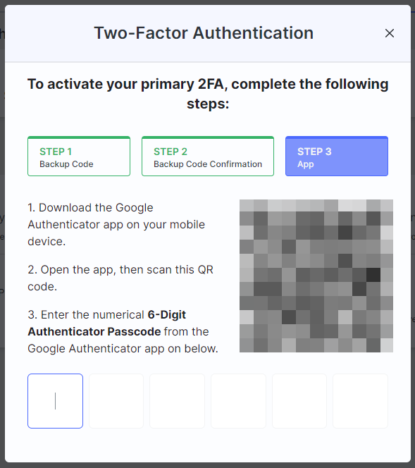 How to set up Google Two-Factor Authentication (2FA)